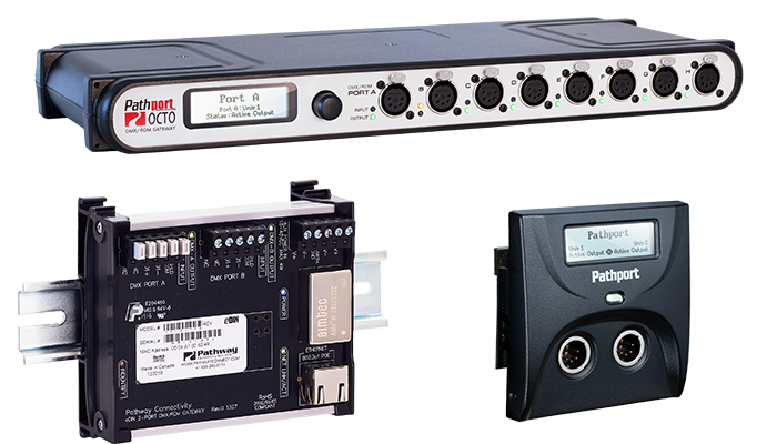 Dmx Network Devices And Controls Pathway Connectivity
